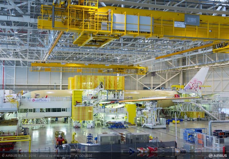 First China Airlines A350-900XWB already in final assembly – AEROFLAP
