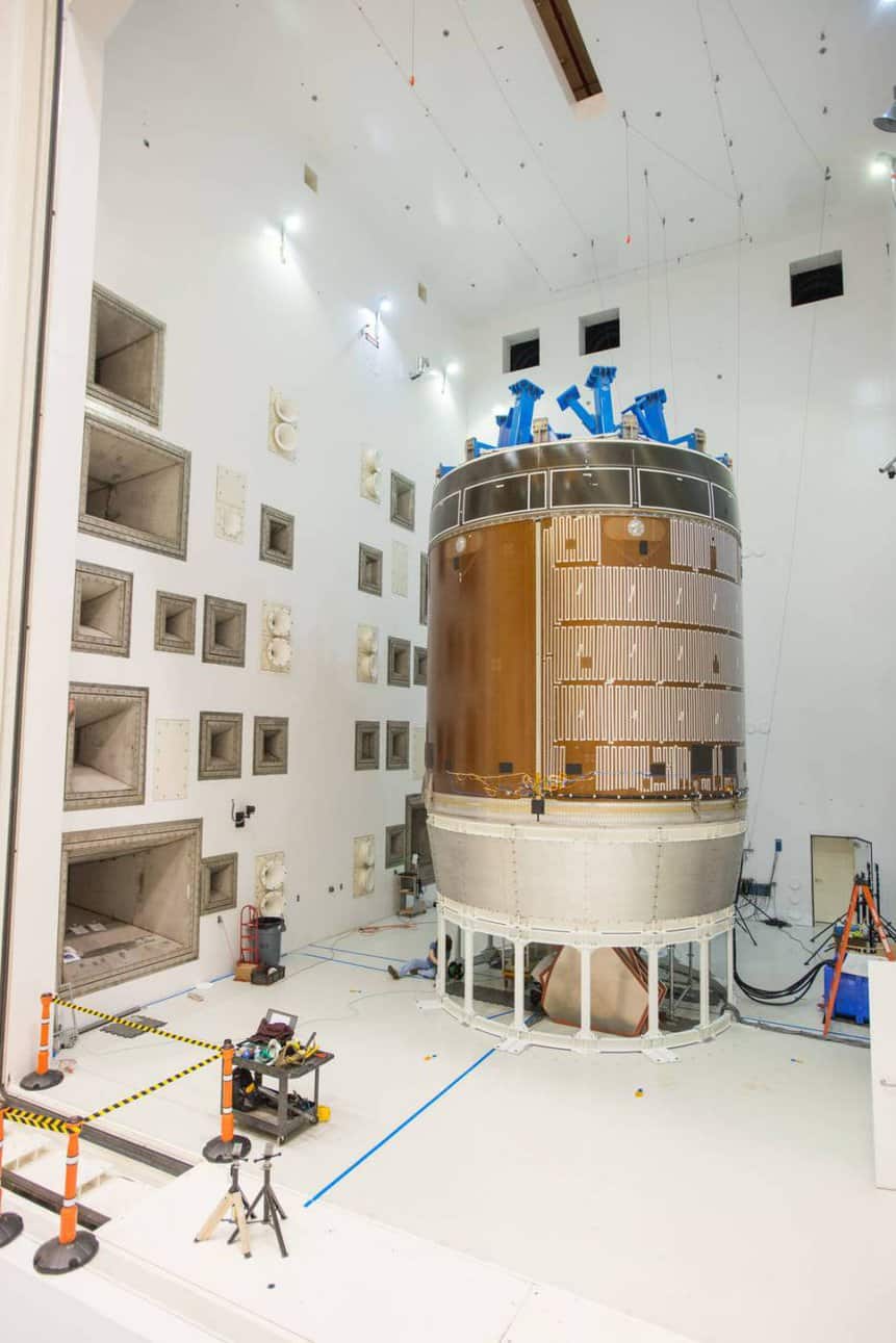 NASA begins acoustic testing of the Orion Capsule - Aeroflap