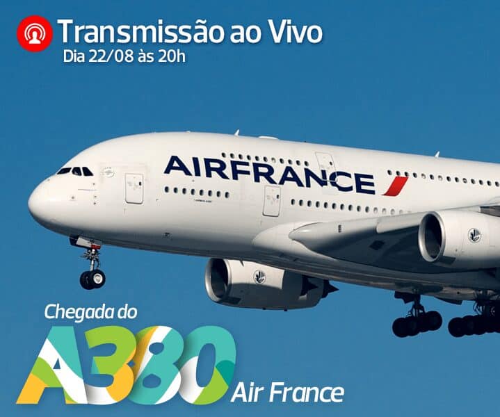 RIOgaleão will broadcast live the arrival of the Airbus A380