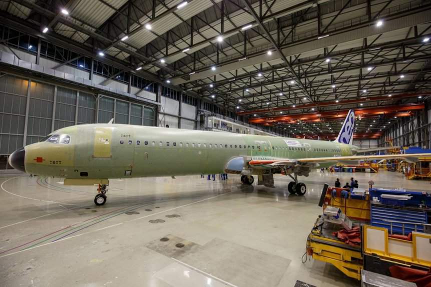 Airbus presents the first A321neo with expanded capacity - Aeroflap