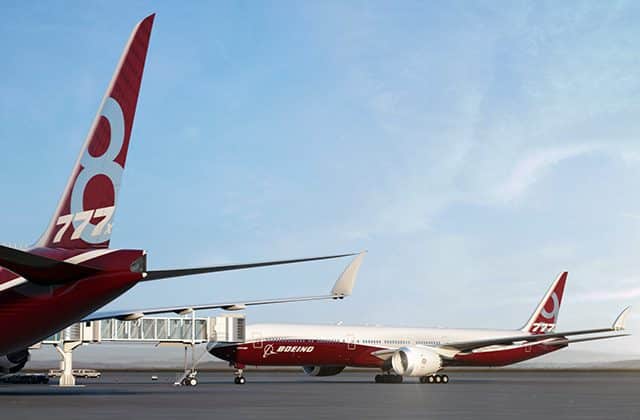 Prototipo Del Boeing 777 9x BOEING 777 9X AT FARNBOROUGH INTERNATIONAL