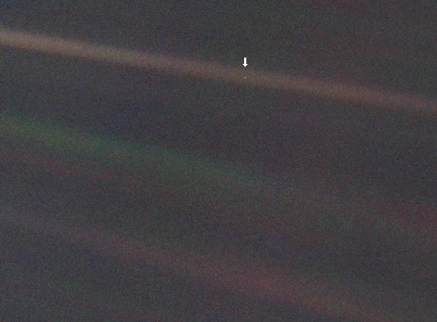 See how our little Blue dot, Earth, 60 million kilometers away