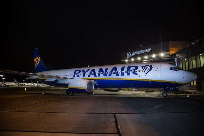 Ryanair takes delivery of its 500th Boeing 737