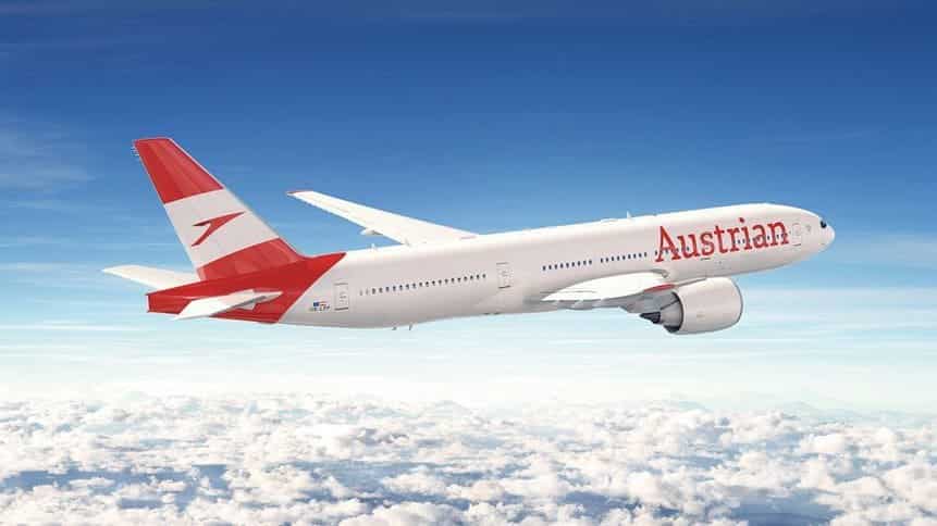 Austrian Airlines recebe € 300 milhões em ajuda, mas adia retorno das ...