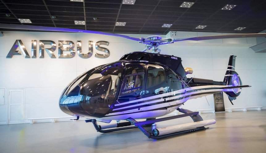 ACH130 é apresentado publicamente pela primeira vez através da Airbus ...