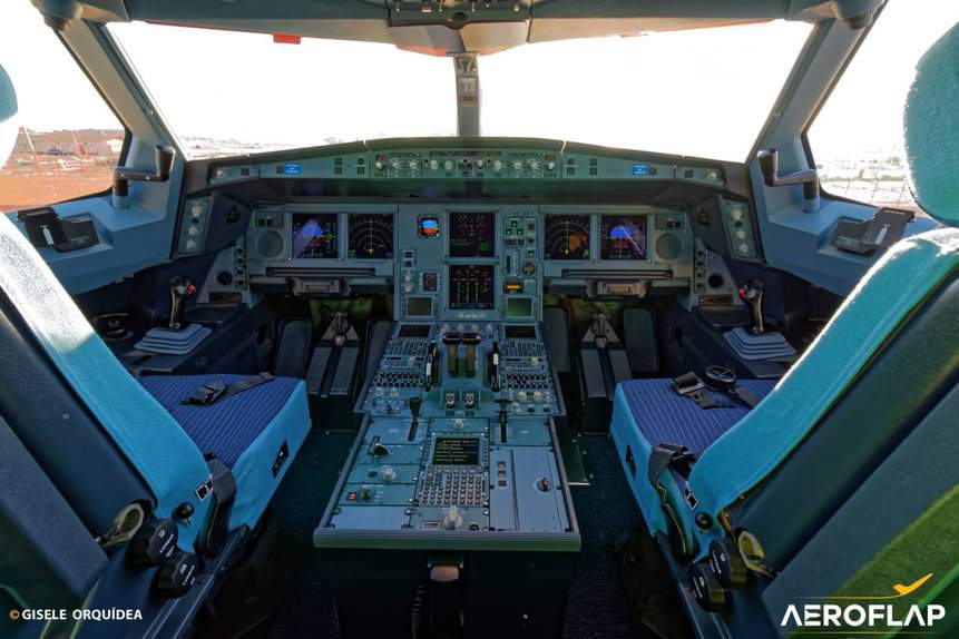 Azul receives the first Airbus A330neo in its fleet in Confins (MG ...
