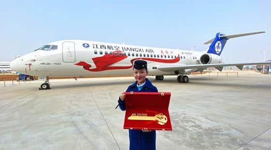 Jiangxi Air receives its first Chinese-made ARJ21 aircraft - Aeroflap