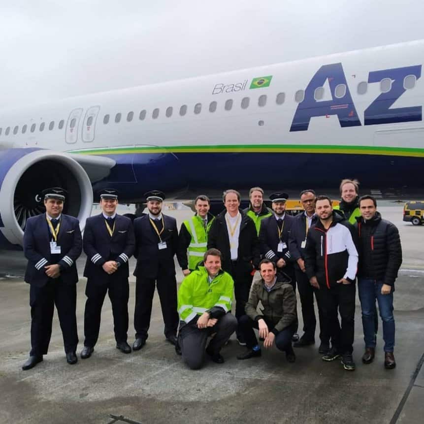 Azul recibe dos nuevos aviones, de diferentes fábricas, el mismo día ...