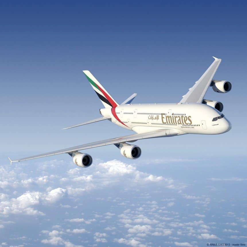 Emirates recebe mais um avião Airbus A380 na sua frota - Aeroflap