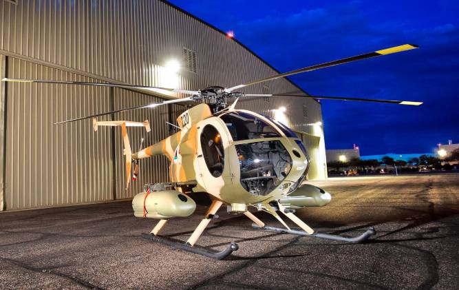 MD Helicopters signs contracts for MD 530F helicopters for Afghanistan ...