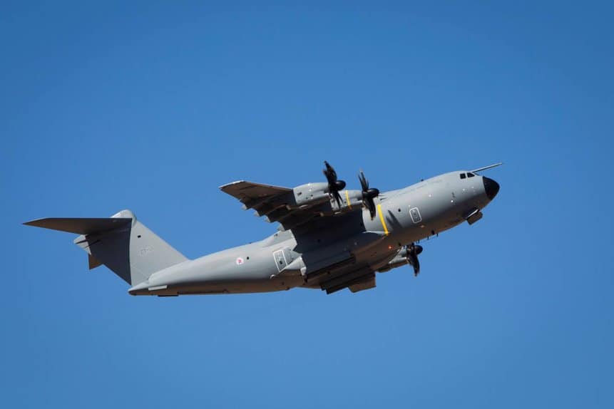 Airbus delivers A400M to the Armed Forces of Luxembourg