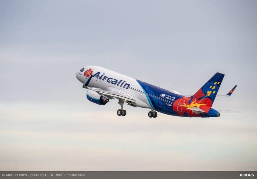 Aircalin takes delivery of its first Airbus A320neo