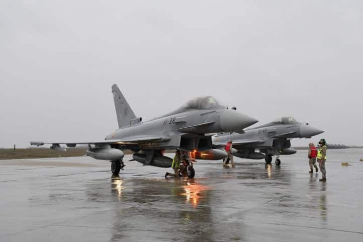 Spanish Eurofighters arrive in Romania for NATO operation - Aeroflap