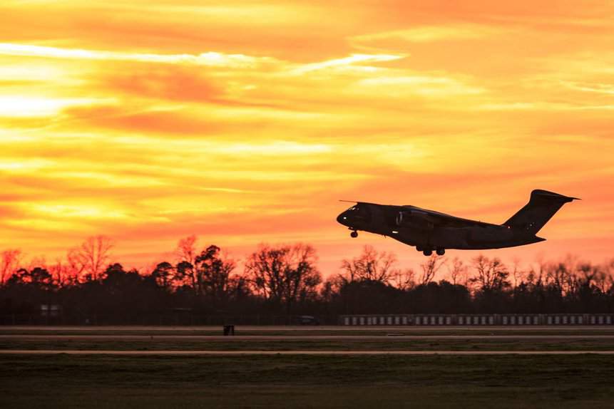 FAB concludes operational exercise with its largest aircraft in the USA