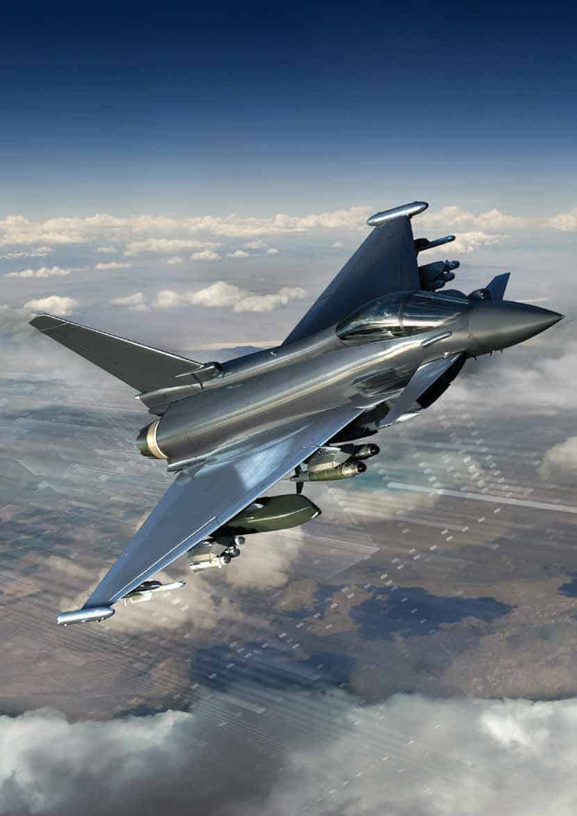 Aeroflap - Eurofighter releases image of Typhoon with 14 Meteor missiles