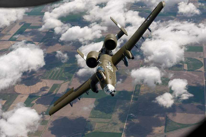 Check out beautiful images of the A-10 with World War II livery in ...