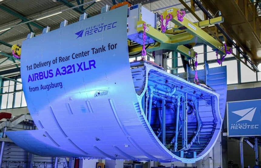 Airbus recibe componente esencial del A321neo XLR - Aeroflap