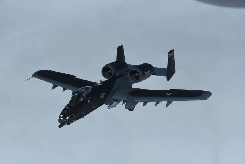 Images: ANG unveils commemorative gray and black livery for the A-10 ...