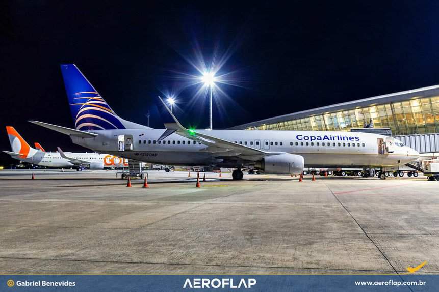 Copa Airlines celebrates 15 years in Brasília.
