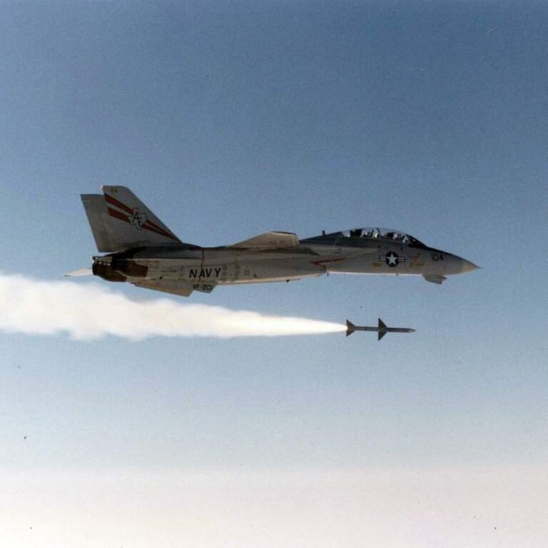 The day an F-14 crashed with its own missile