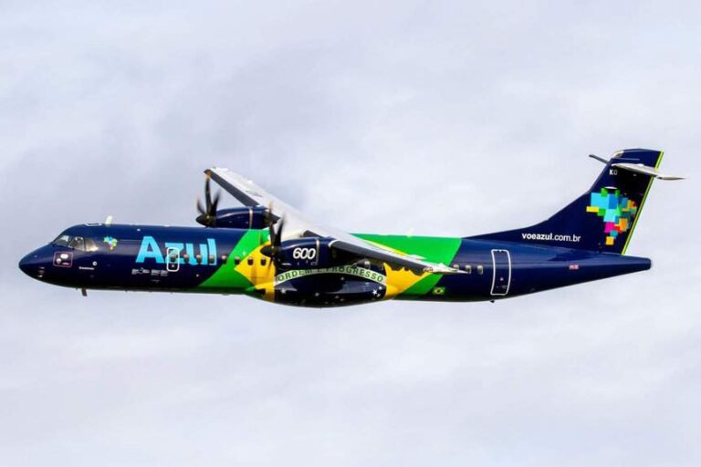 Azul continuará operando em Fernando de Noronha utilizando turboélices