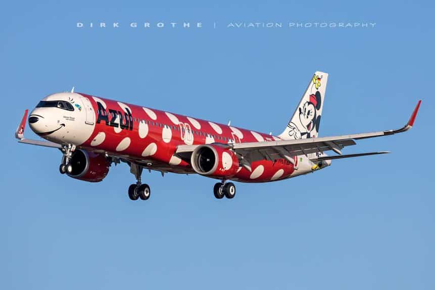 Azul receberá nas próximas horas o seu segundo avião inspirado na ...