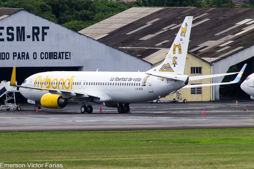 Seguindo os planos de frota para 2021, Flybondi recebe a sua quinta ...