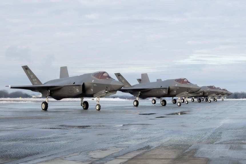 US beefs up presence in Europe with more F-35 stealth fighters