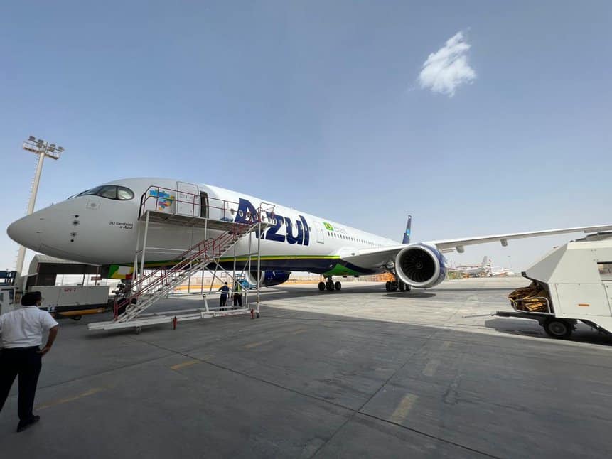 Saiba a possível data de entrega do 1º A350 da Azul