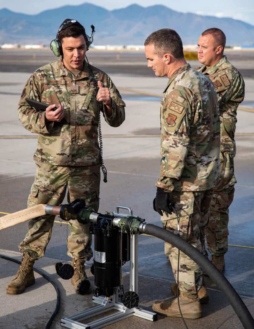 USAF tests kit to refuel KC-135 with other aircraft and vehicles on the ...