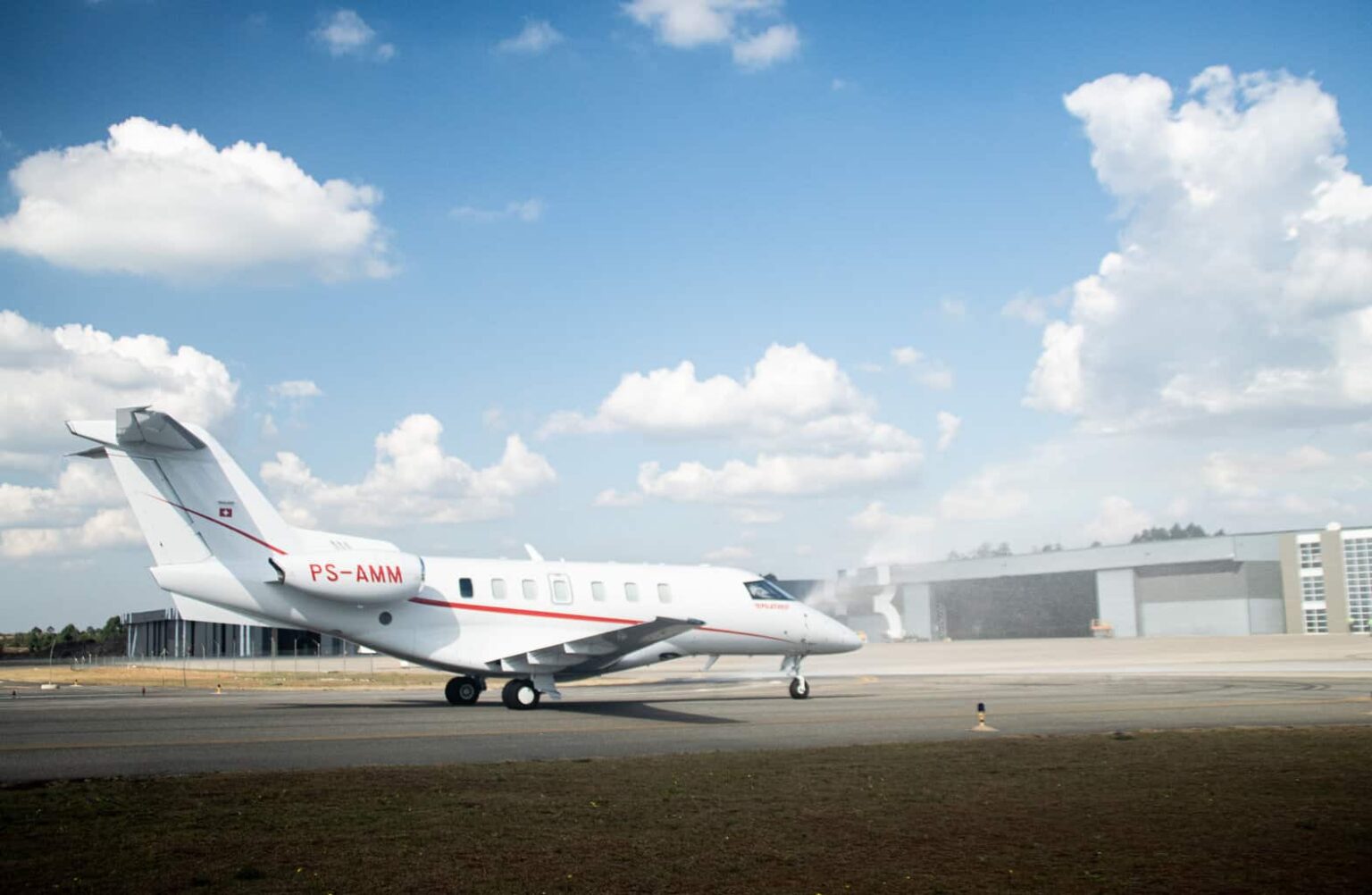Chega hoje ao Brasil a terceira aeronave da Amaro Aviation - Aeroflap