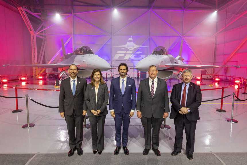 Entregues oficialmente os primeiros F-16 Block 70 da Eslováquia