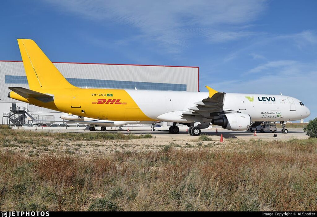 Surge o primeiro A321 cargueiro da LEVU Air Cargo