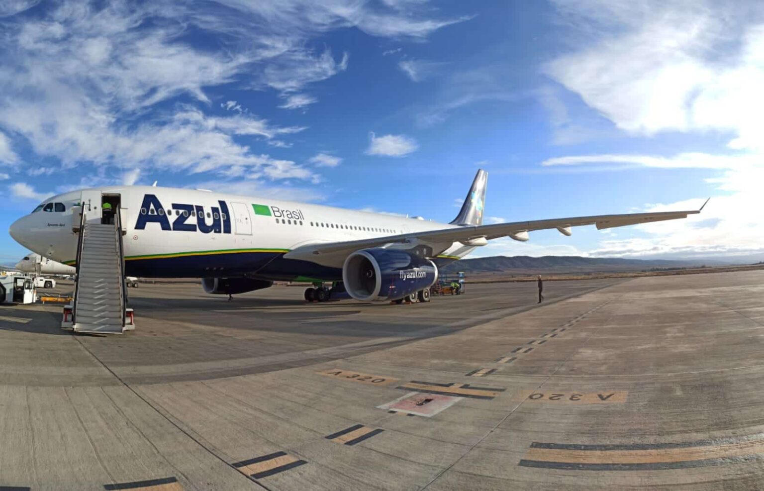 Azul recebe o quarto Airbus A330 em 2024