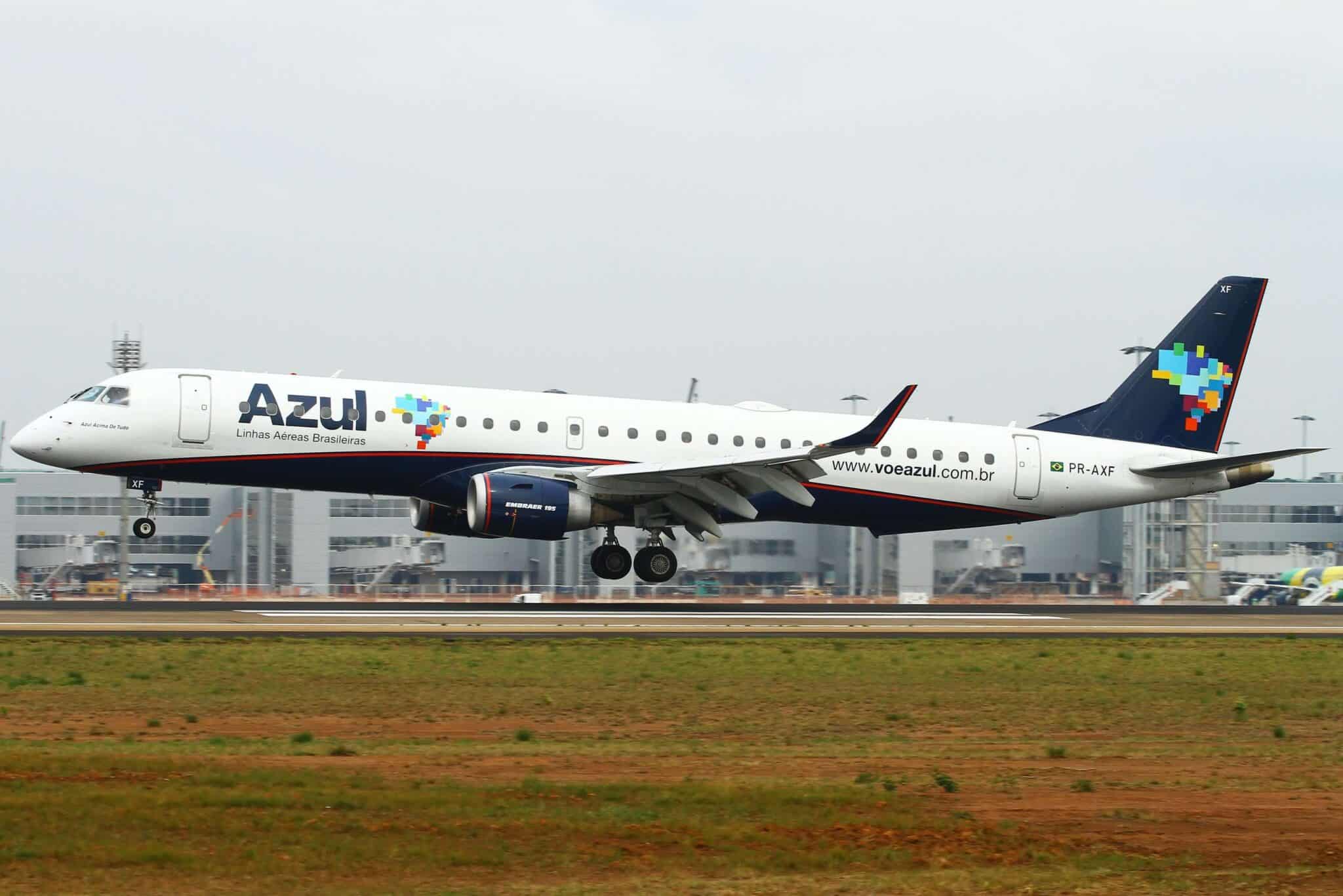 Azul crea ruta diaria entre Confins (MG) y Sorriso (MT)