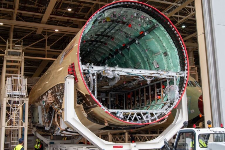 Airbus close to starting final assembly of A350F fuselage