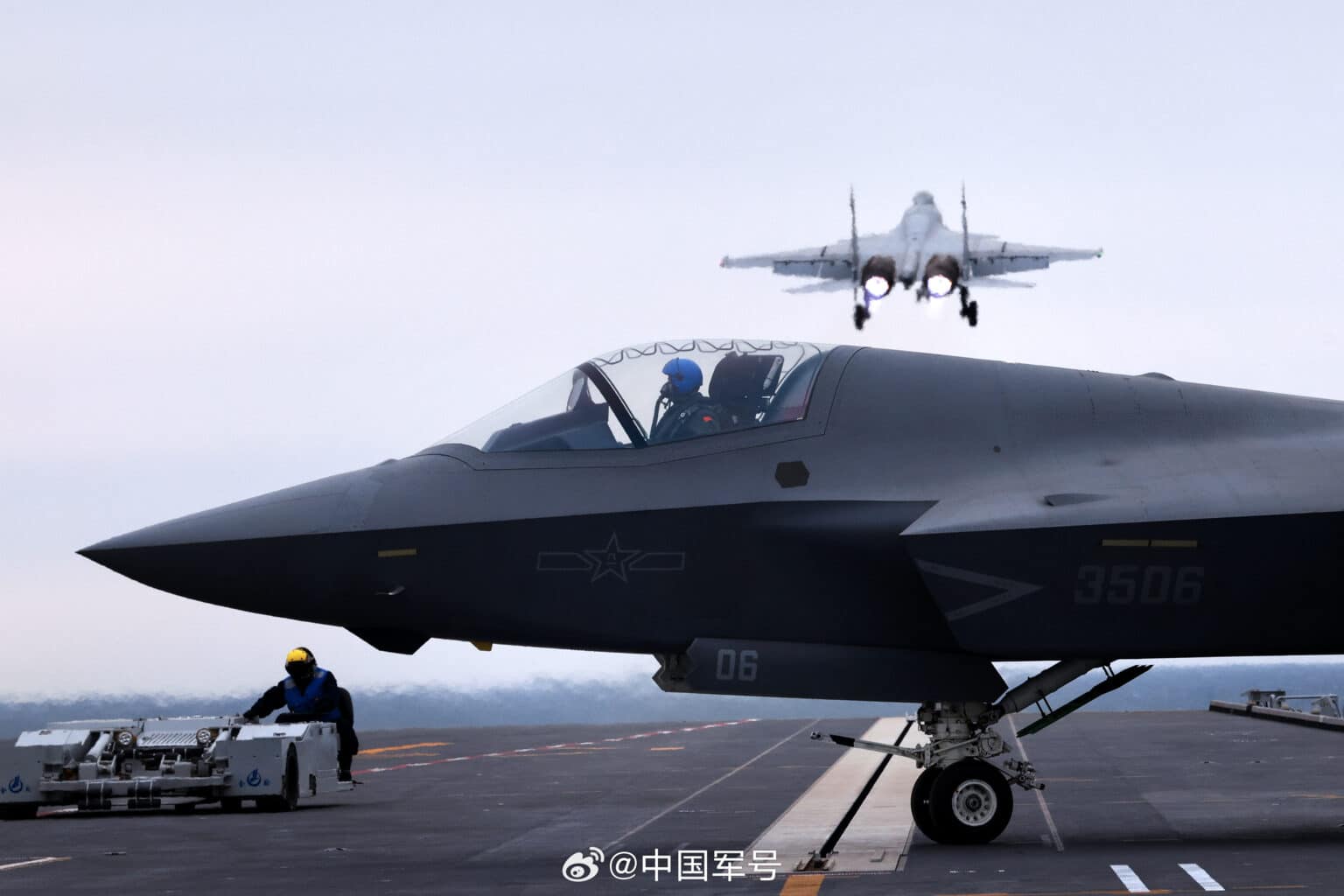 Images: China tests stealth fighter and radar plane on its new aircraft ...