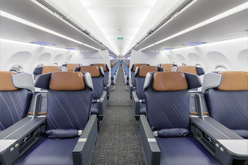 American Airlines recebe o primeiro Airbus A321XLR com assento Flagship ...