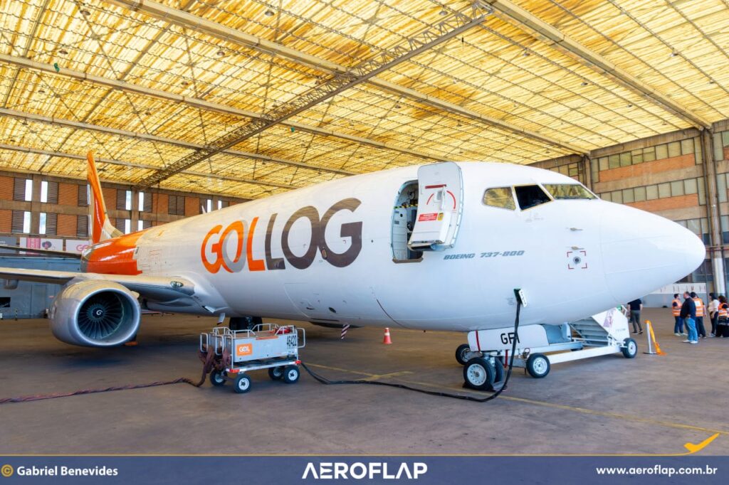 Conhecemos de perto o primeiro 737 totalmente GOLLOG - Aeroflap