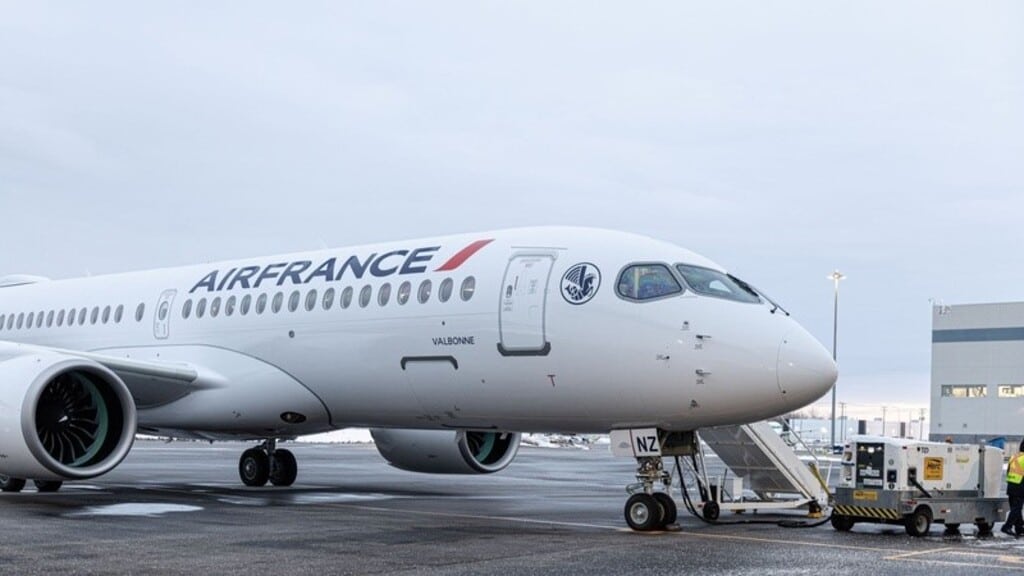 Air France recebe o 50º Airbus A220 e do 40º Airbus A350 - Aeroflap