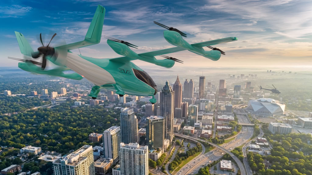 Eve lleva una maqueta del eVTOL a VERTICON 2026