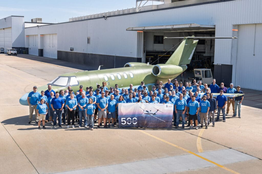 Citation CJ4 alcança 500 unidades e avança para era Gen3