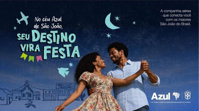 Azul aposta no turismo junino e expande ações em Caruaru e Campina Grande